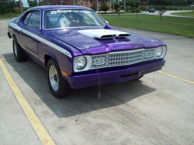 1973 Purple Plymouth Duster Drag Car - Used Plymouth Duster for sale in ...