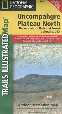Uncompahgre Plateau, North: Trails Illustrated by National Geographic ...