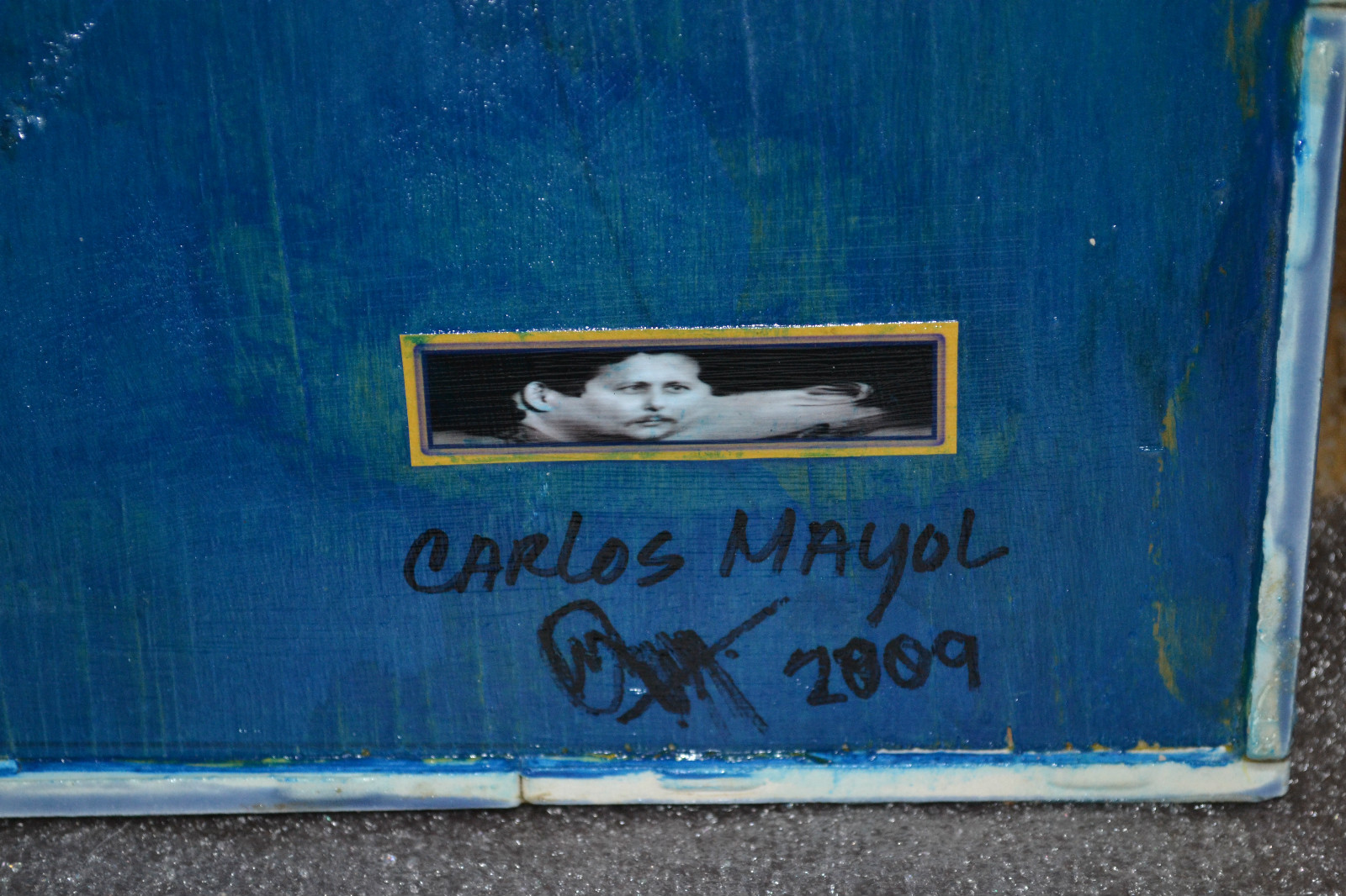 2009 CARLOS MAYOL Mixed media.Arte Cubano.Cuban art.Ceramic,glass on ...