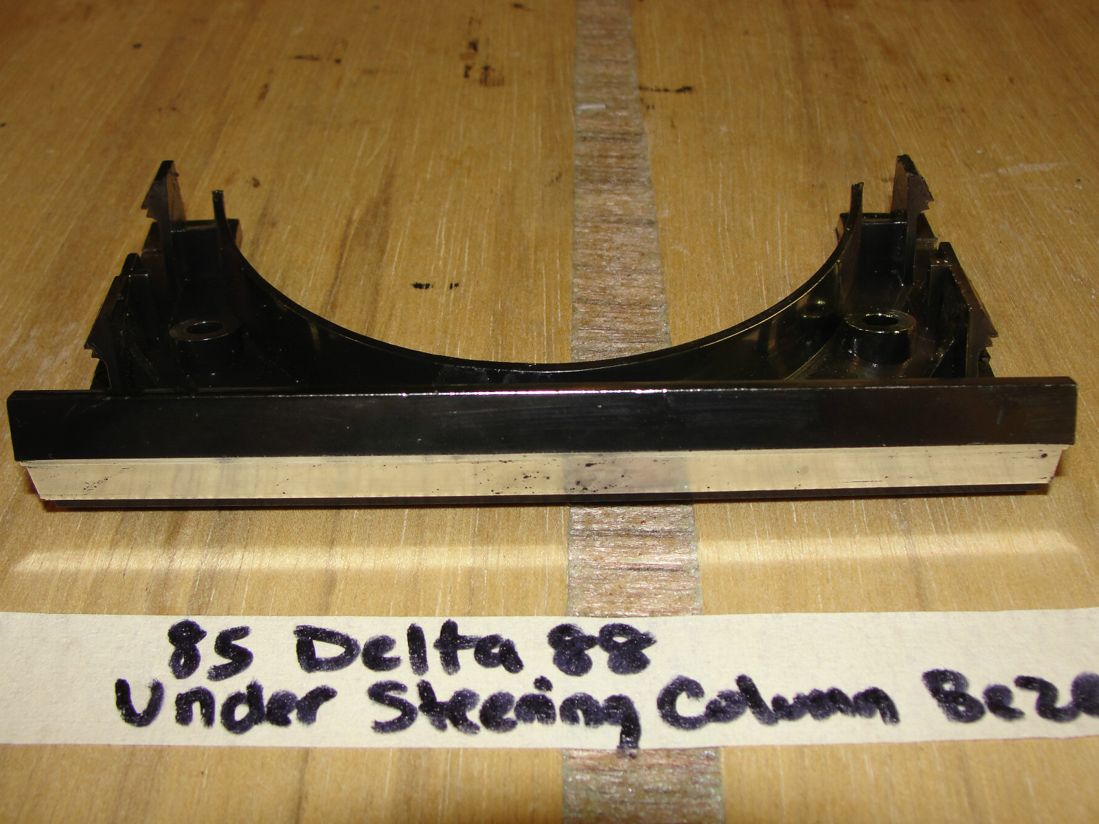 OEM 81-85 Delta 88 - DASH UNDER COLUMN WOOD GRAIN TRIM BEZEL CLUSTER | eBay