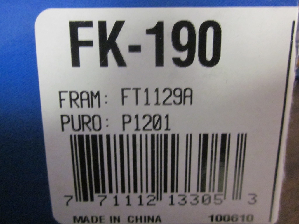Pro-King Filter FK-190 compatible w/ FT1129A & P1201 | eBay