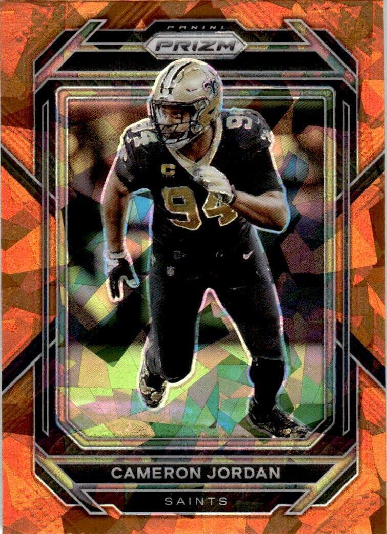 2022 Panini Prizm - Cameron Jordan #213 Orange Ice Prizm for sale ...