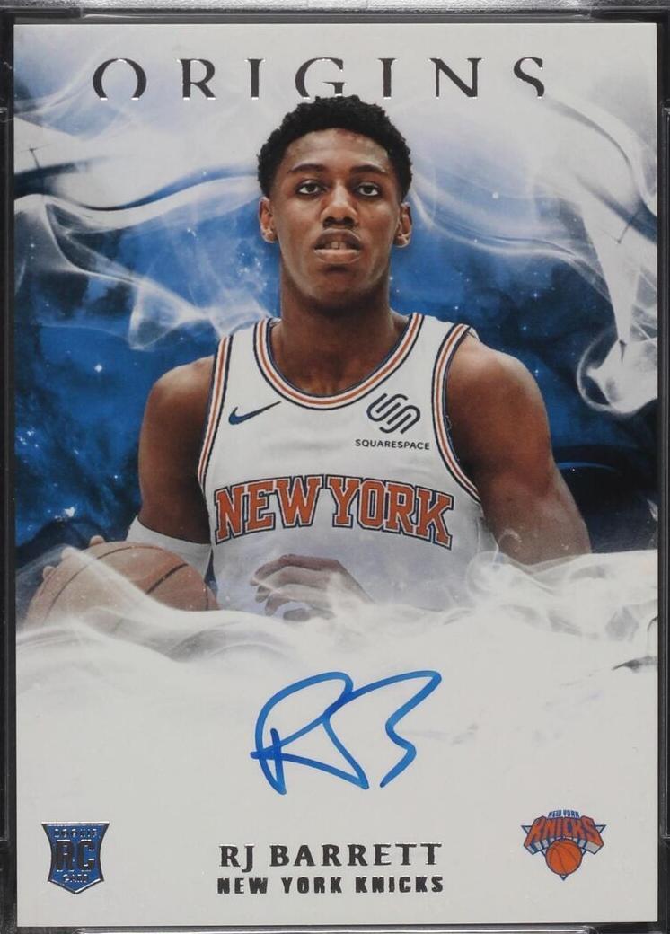 2019-20 Panini Origins - Rookie Autograph RJ Barrett #129 (AU, RC) for ...
