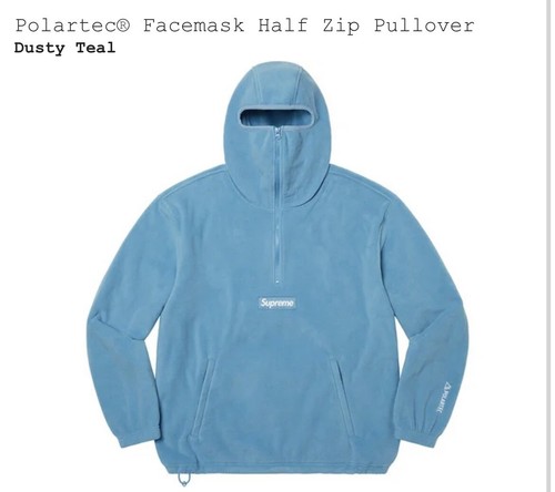 Supreme/Polartec Half Zip Facemask Pullover Blue M - *ORDER Supreme/Polartec Half Zip Facemask Pullover Blue M - *ORDER