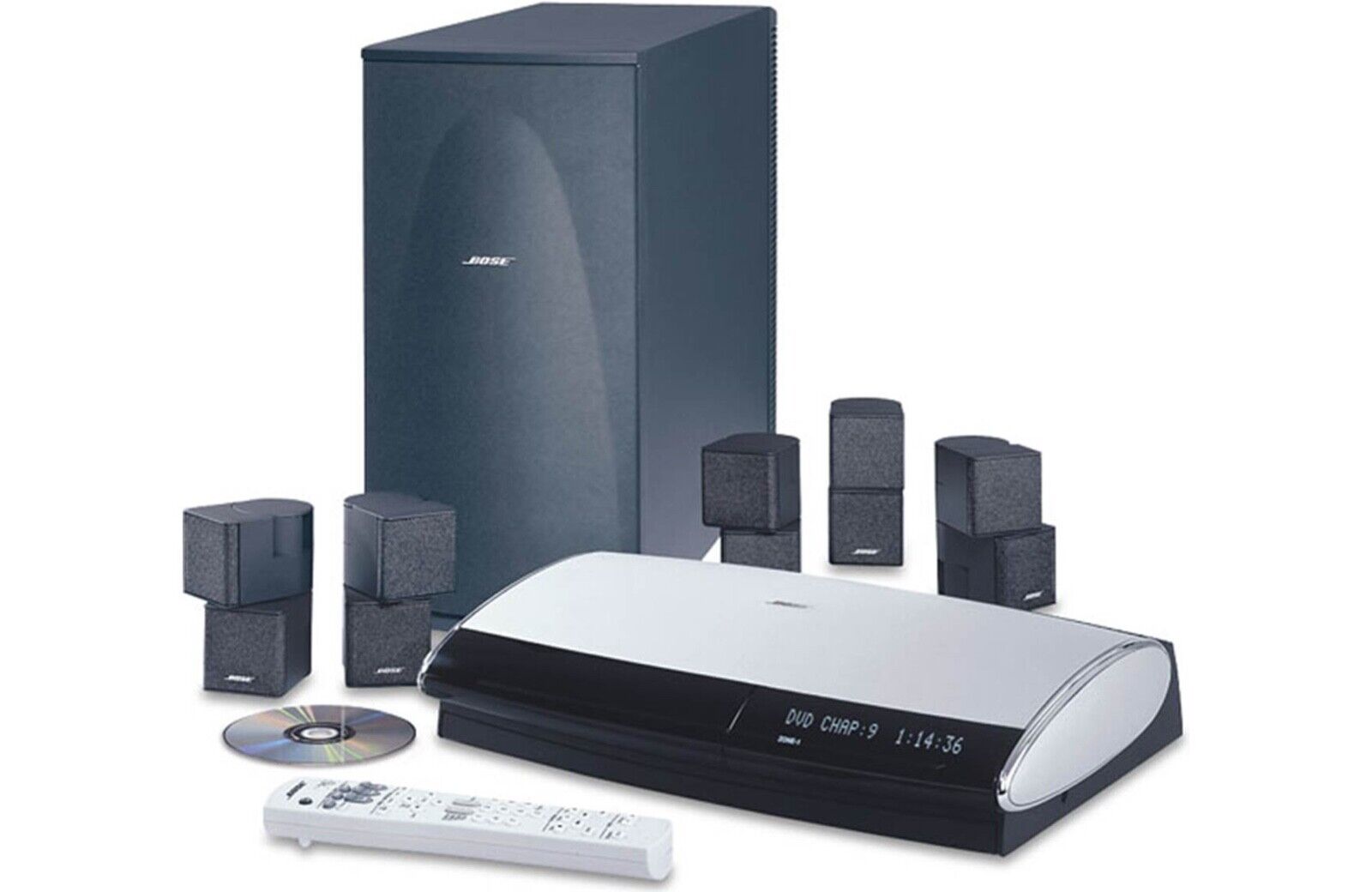 Bose Lifestyle 35 DVD home entertainment system. - Black | eBay Bose Lifestyle 35 DVD home entertainment system. - Black | eBay