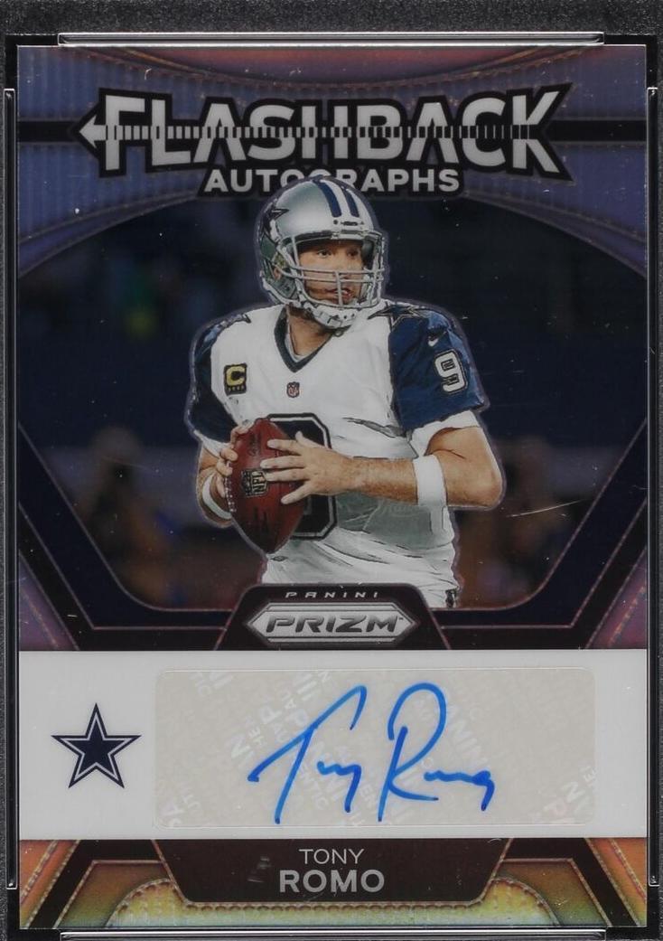 2023 Panini Prizm - Flashback Autographs Tony Romo #FA-TR /25 (AU) for ...