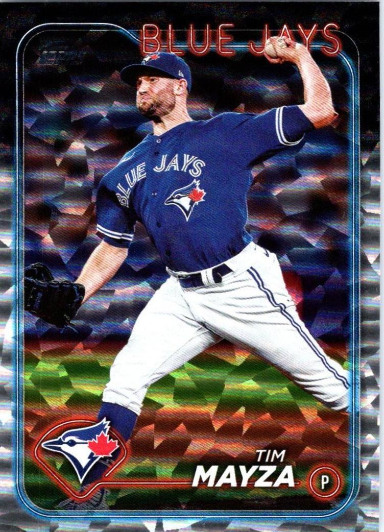2024 Topps Update Series - Tim Mayza #US203 Silver Crackle Foilboard ...