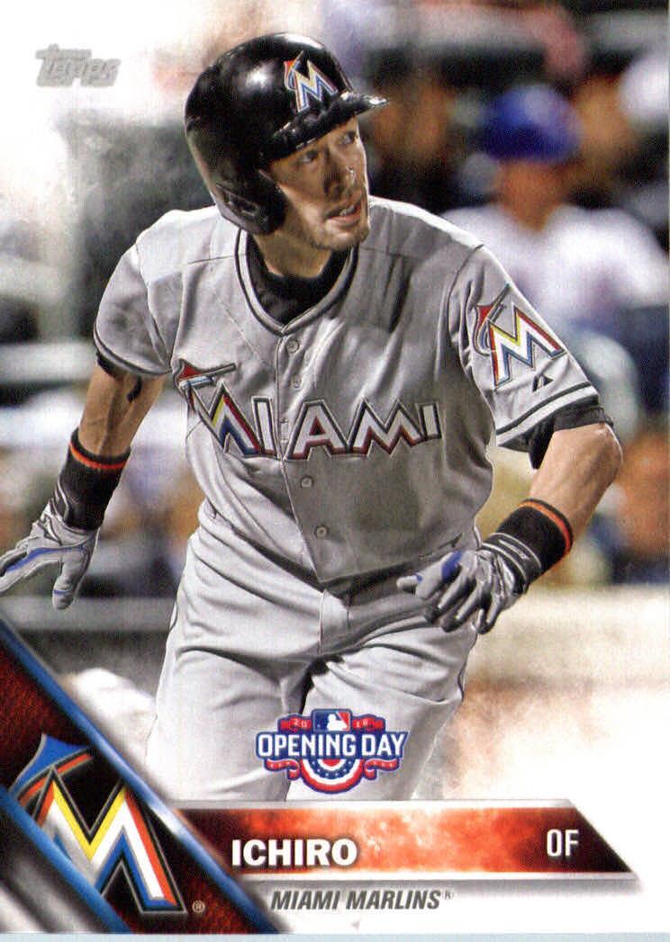 2016 Topps Opening Day - Ichiro Suzuki #OD-29 Pitching for sale online ...