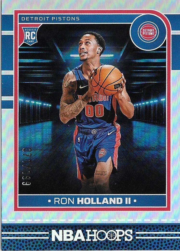 2024-25 Panini Nba Hoops - Rookies Silver #235 Ron Holland II /199 (RC ...
