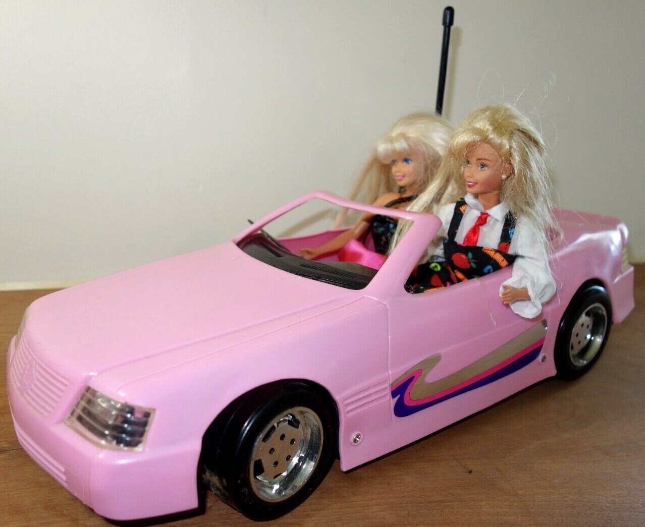 Vintage Barbie Meritus Corvette Convertible Car Pink no Vintage Barbie Meritus Corvette Convertible Car Pink no
