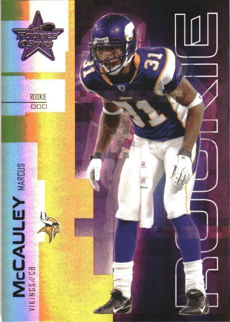 2007 Leaf Rookies & Stars - Rookie Marcus McCauley #164 Longevity ...