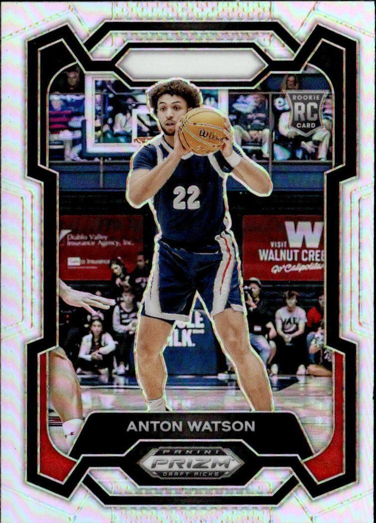 2024 Panini Prizm Draft Picks - Anton Watson #76 Silver Prizm (RC) for sale online | eBay