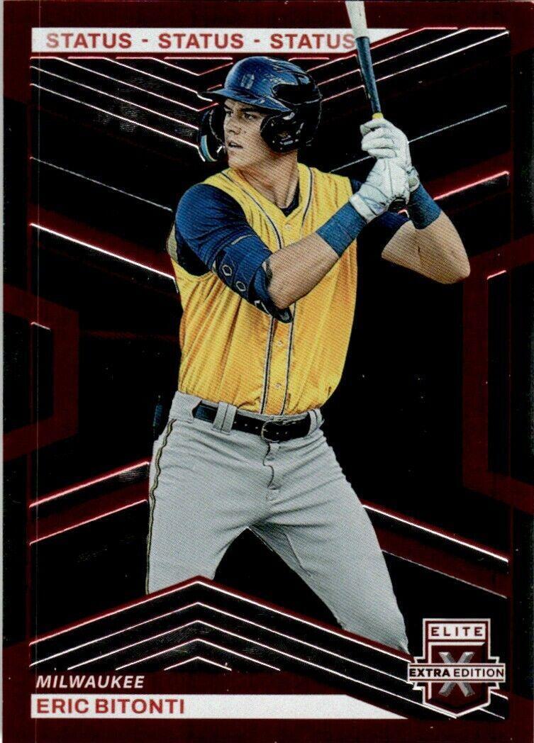2023 Panini Elite Extra Edition - Eric Bitonti #79 Red Status /199 (RC ...