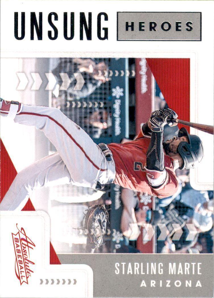 2020 Panini Absolute - Unsung Heroes Starling Marte #UH12 for sale ...