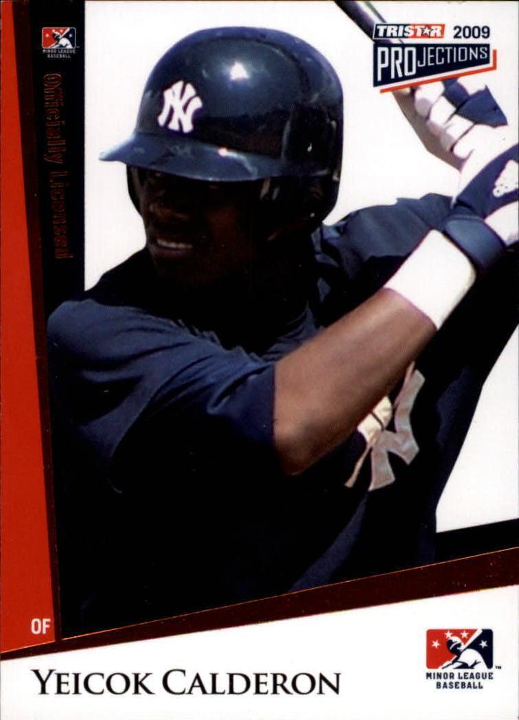 2009 TRISTAR PROjections - Yeicok Calderon #271 Orange /5 (RC) for sale ...