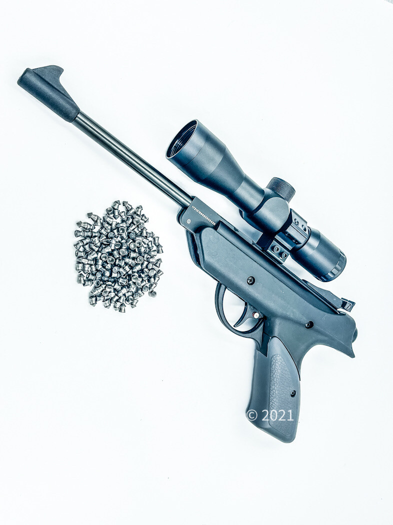 Купить Пневматические пистолеты DebarnieUwe 5.5mm Pistol Air Pellet Gun ...