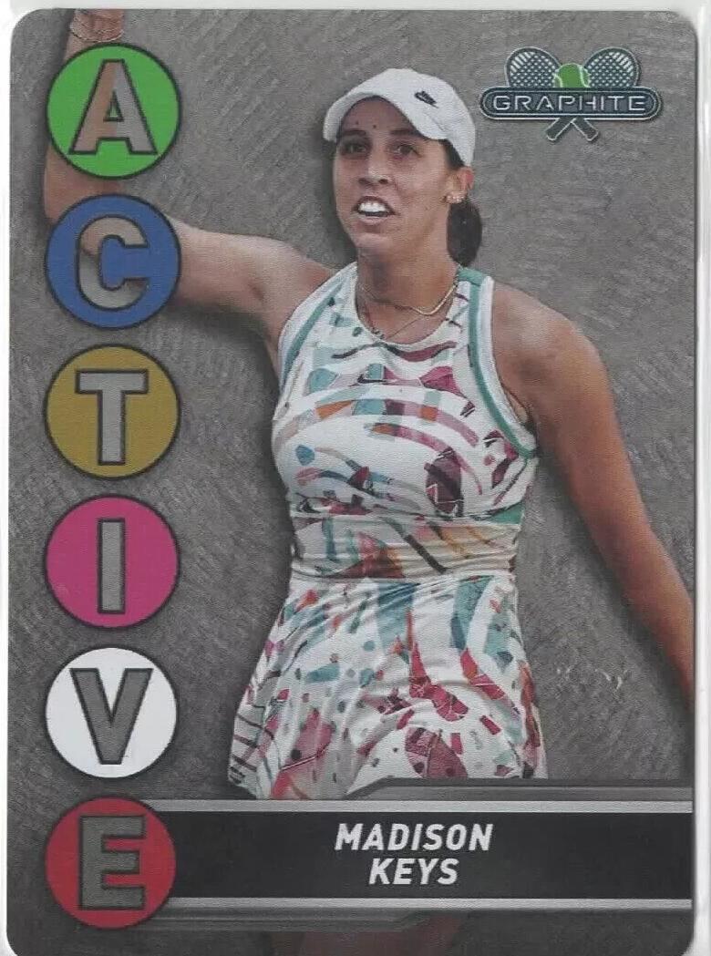 2024 Topps Graphite - Active Metal Madison Keys #ACM-20 for sale online ...