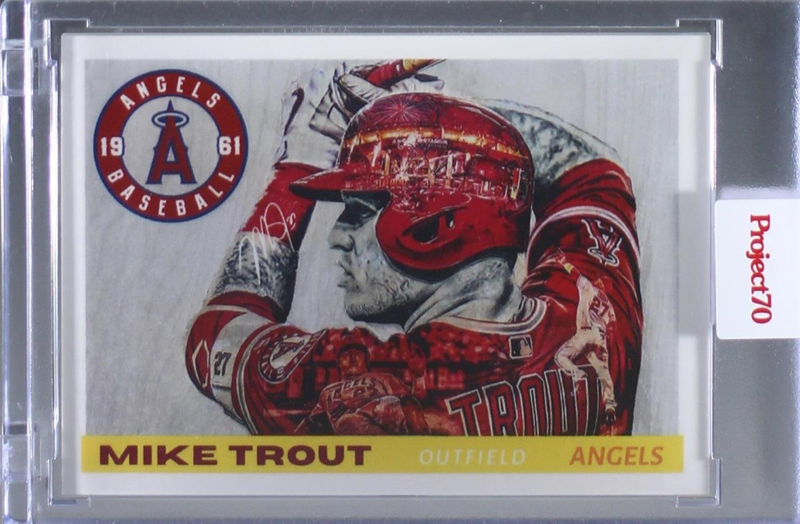 2021 Topps Project 70 - Lauren Taylor 1955 Topps Baseball #159 Mike Trout for sale online | eBay