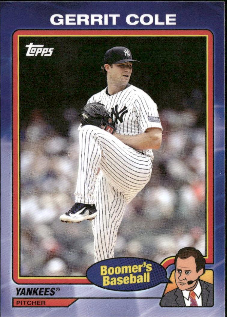 2024 Topps X Chris Berman Boomer's Baseball - Gerrit Cole #84 for sale ...