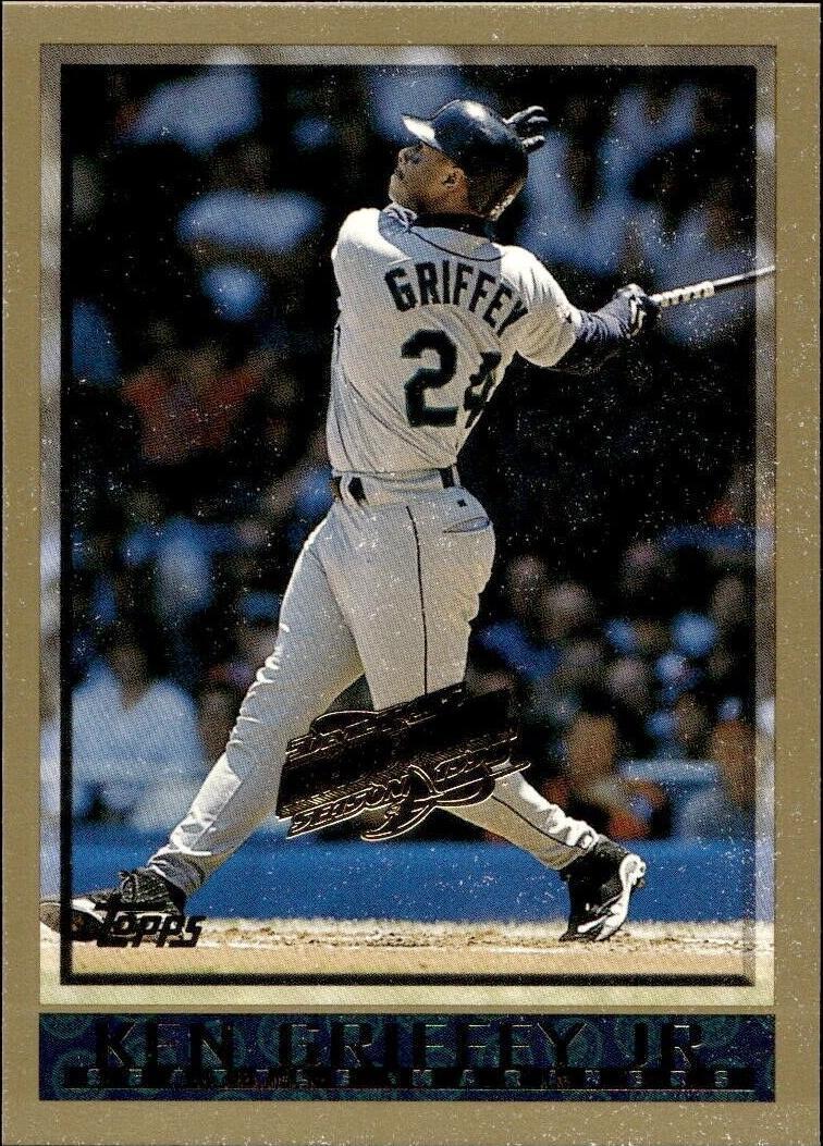 1998 Topps - Ken Griffey Jr #321 Inaugural Tampa Bay Devil Rays for ...