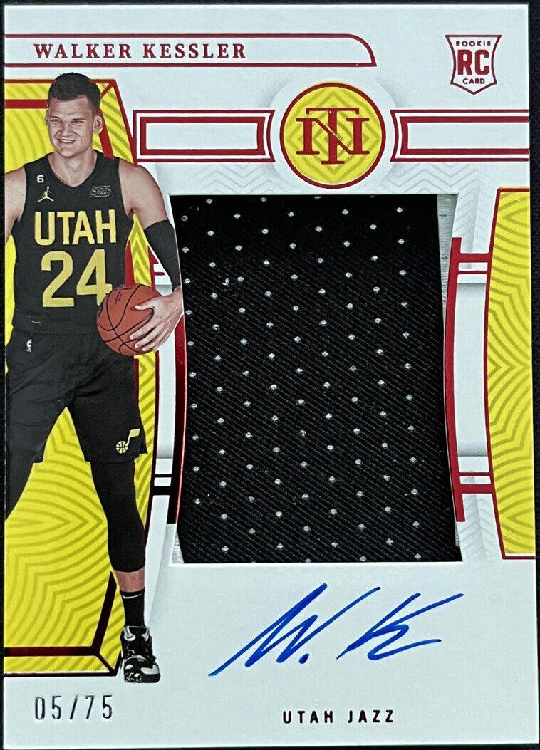 2022-23 Panini National Treasures - Rookie Patch Autographs Walker ...