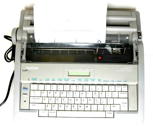 2003 Brother GX-8500 on the Typewriter Database