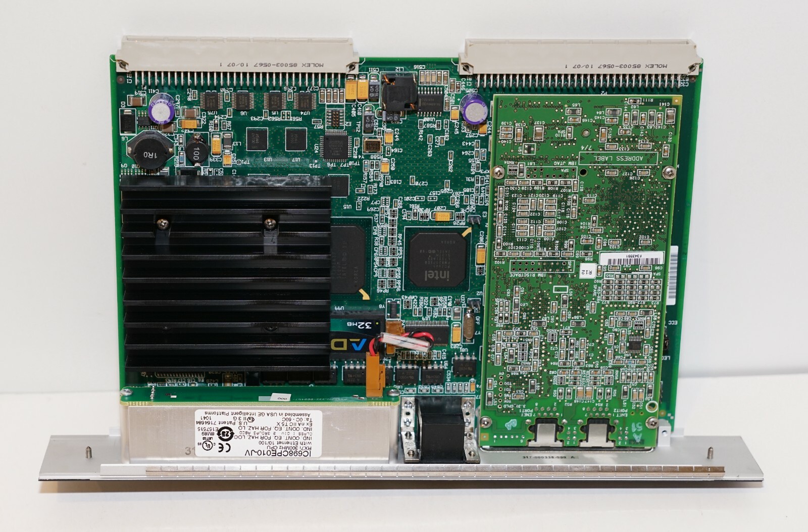 GE IC698CPE010-JV 300MHZ CPU CENTRAL PROCESSING UNIT MODULE FOR RX7I ...