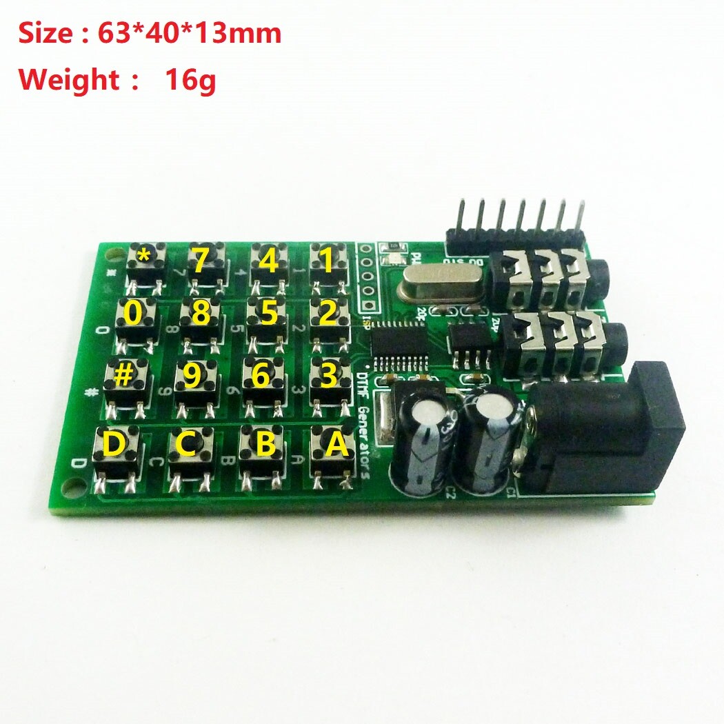 Keypad DTMF Generator Module Audio Encoder Transmitter Board for arduiuo Pro | EBG