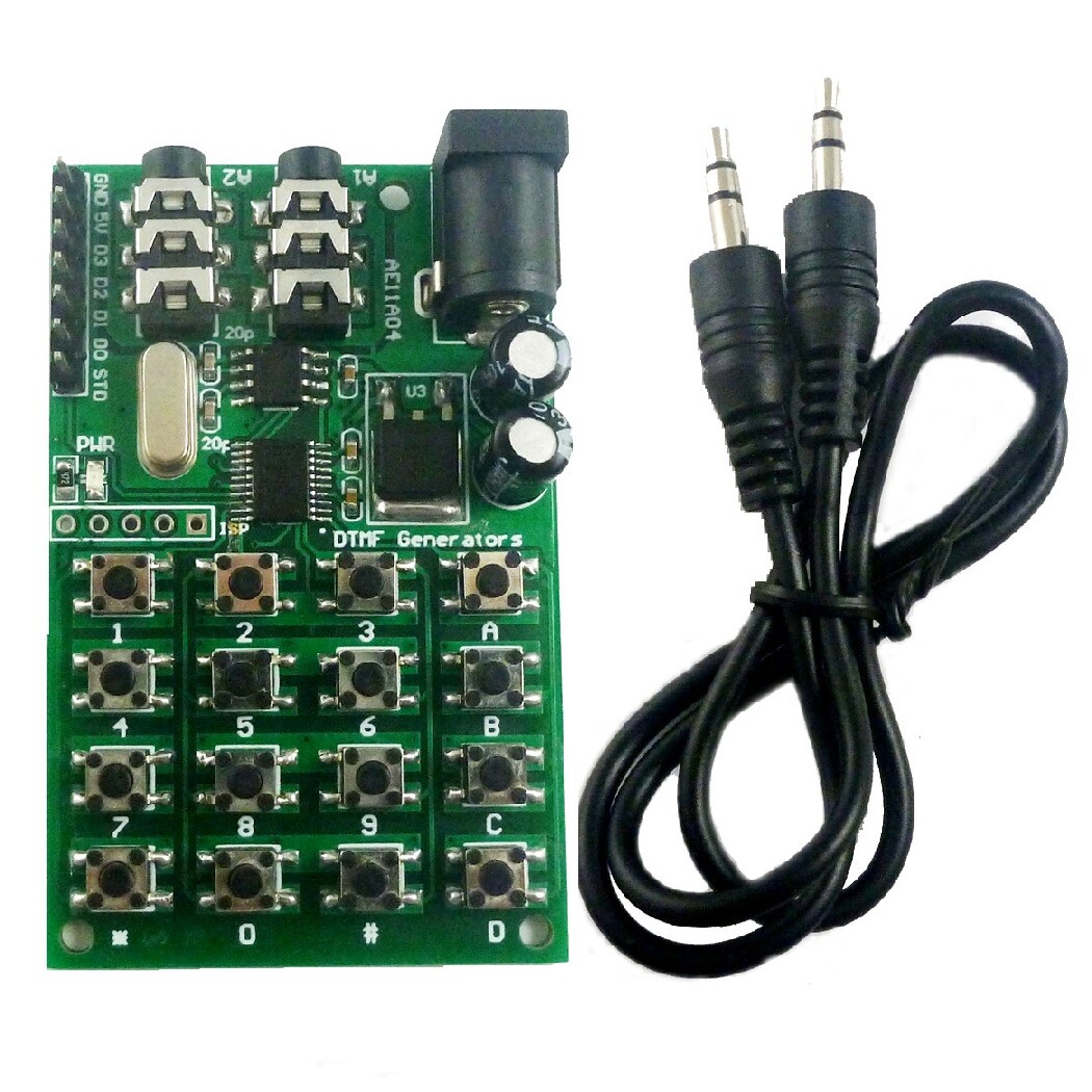 Keypad DTMF Generator Module Audio Encoder Transmitter Board for arduiuo Pro | EBG