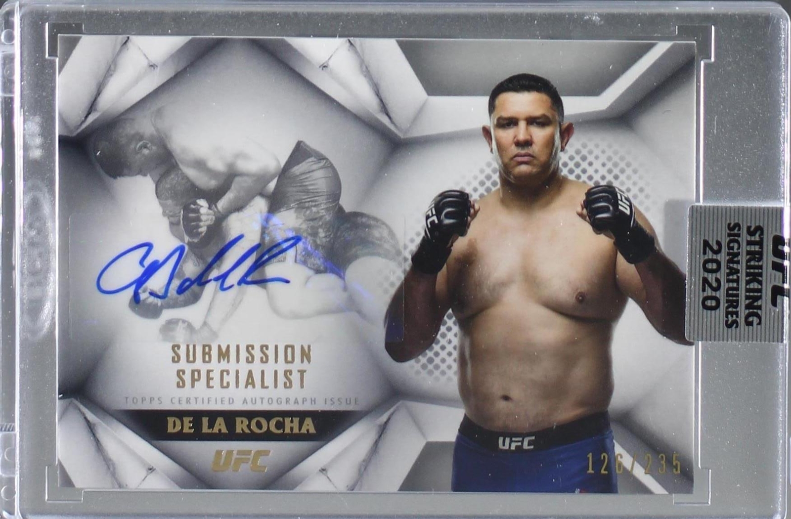 2020 Topps UFC Striking Signatures - Submission Specialist Autographs # ...