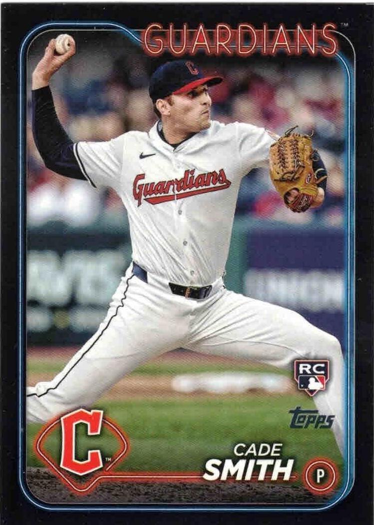 2024 Topps Update Series - Cade Smith #US134 Black /74 (RC) for sale ...