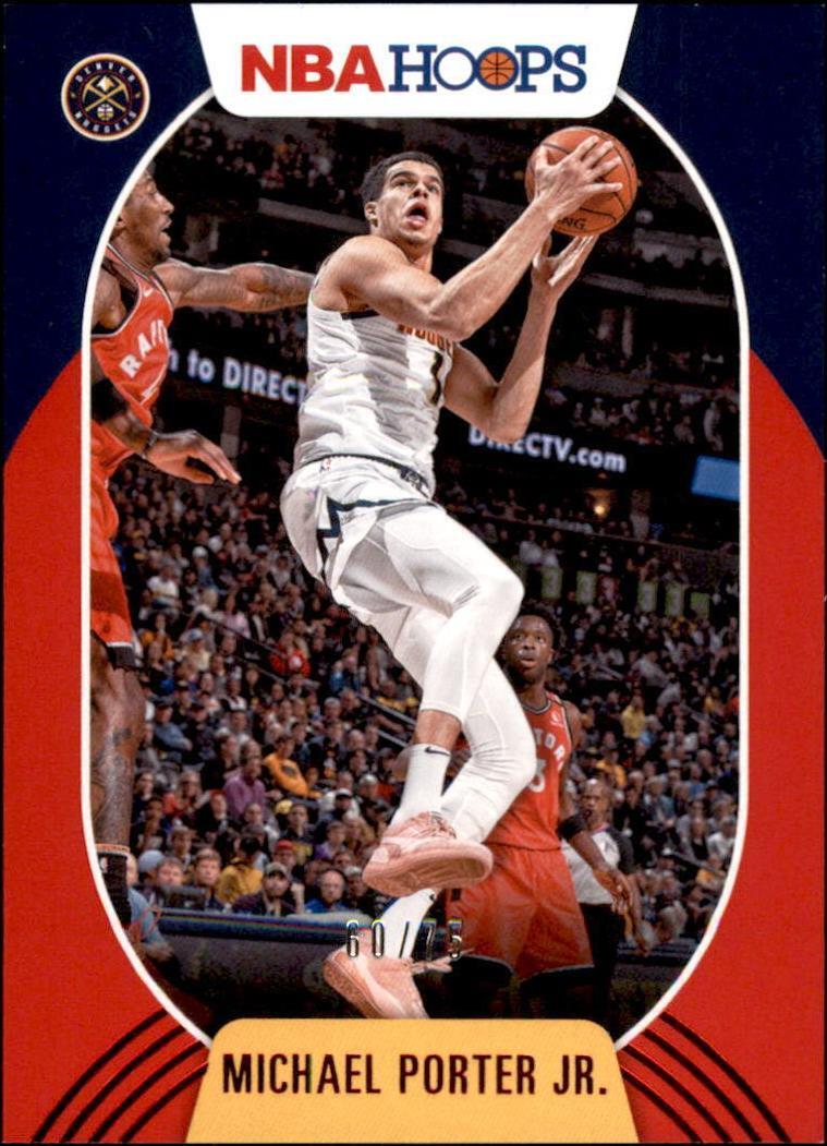 2020-21 Panini NBA Hoops - Michael Porter Jr. #41 Red /75 for sale ...