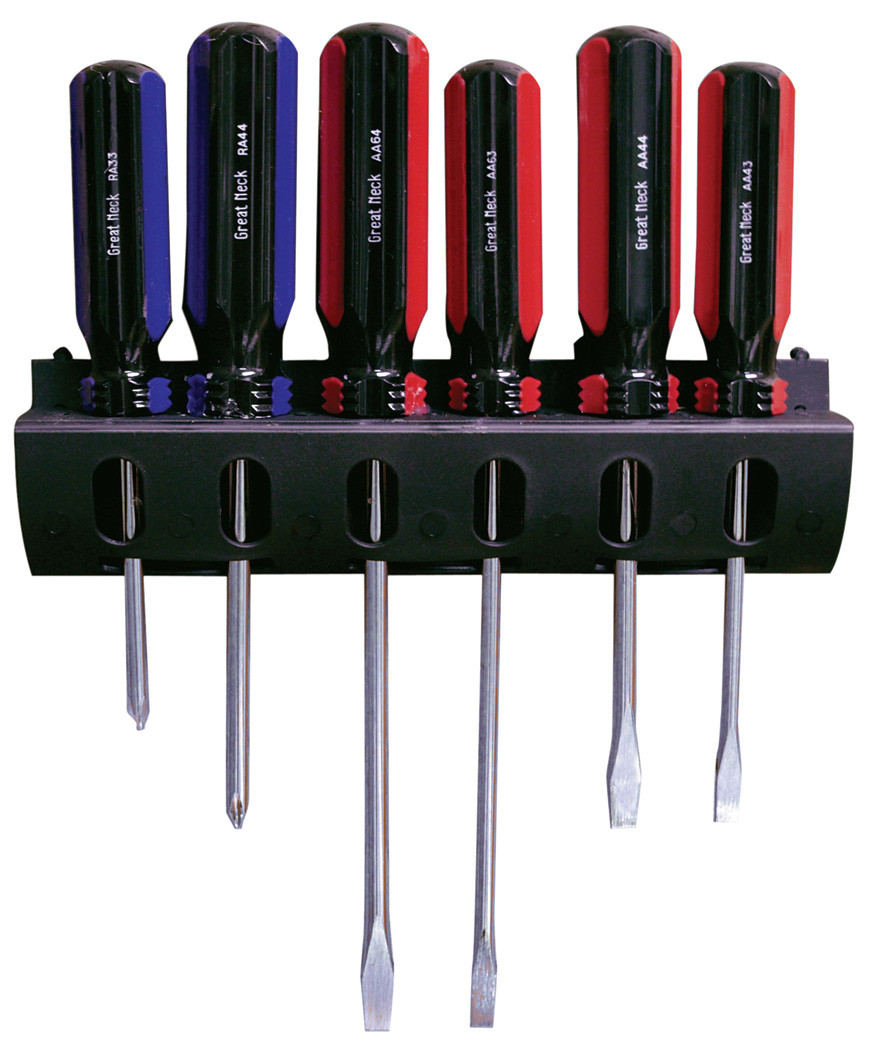 Great Neck Saw AAR6 6-piece Slotted and Phillips Screwdriver Set for ...