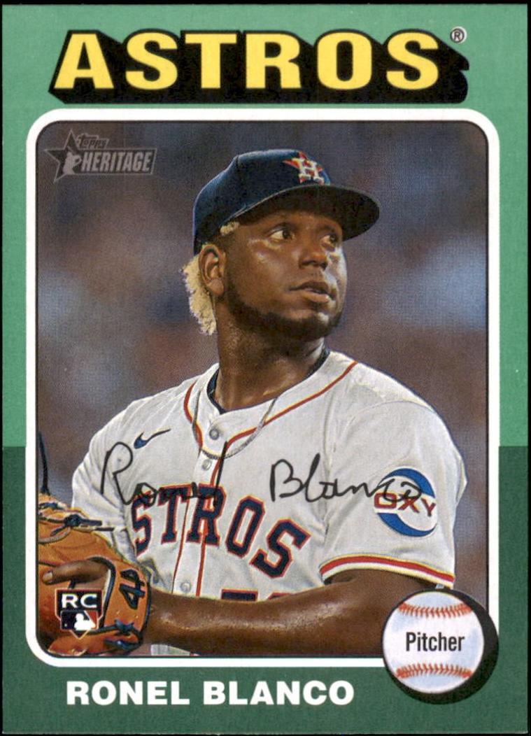 2024 Topps Heritage High Number - Ronel Blanco #612 Green Border (RC) online kaufen | eBay