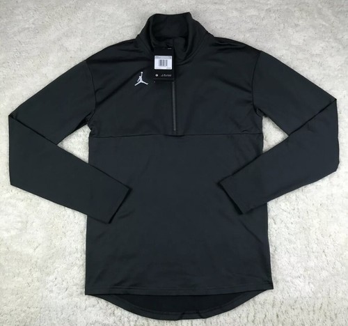 Jordan Men's Team 1/4 Zip Top CJ1127-060 Anthracite / White Jordan Men's Team 1/4 Zip Top CJ1127-060 Anthracite / White