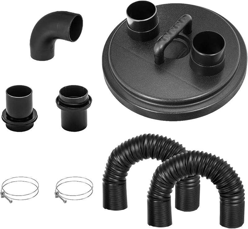 70301 Dust Collection Cyclone Separator Lid Kit W/Flexible