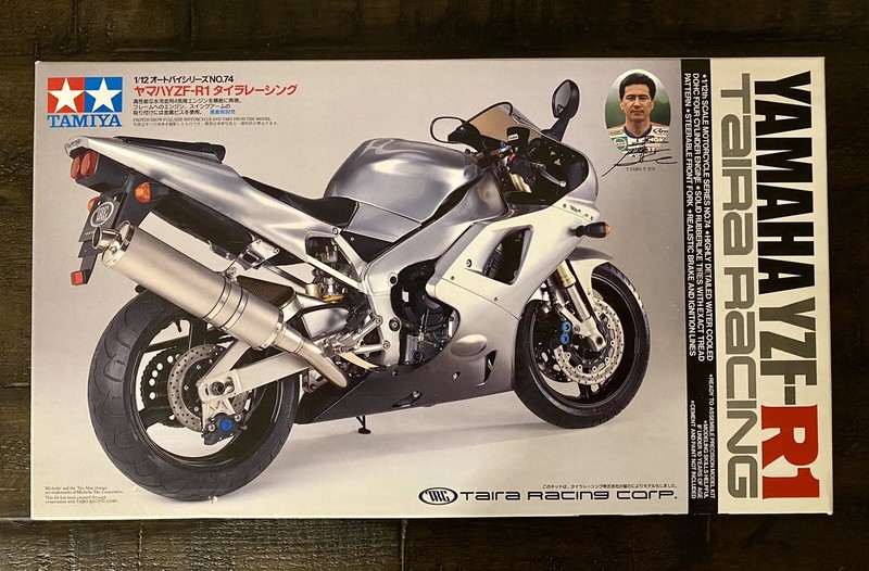 Tamiya Motorcycle Model Kits for Sale in 1/12 Scale with Checklist