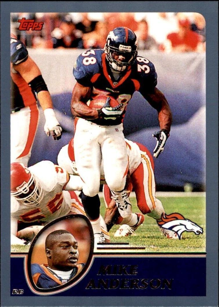 2003 Topps - Mike Anderson #134 Topps Collection for sale online | eBay