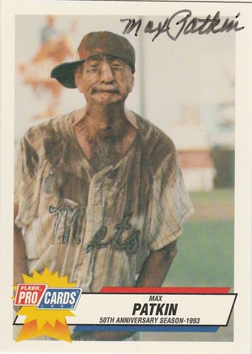 Max Patkin Baseball Card Database - Newest Products will be shown first ...