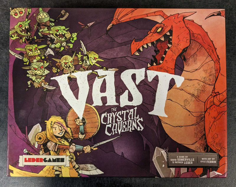 Vast: The Crystal Caverns (2016) Board Game – Board Game Guys