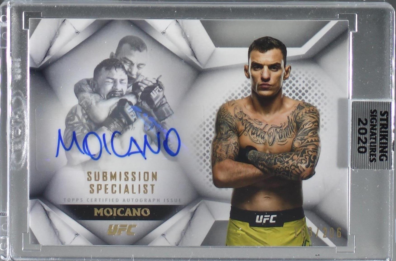 2020 Topps UFC Striking Signatures - Submission Specialist Autographs # ...