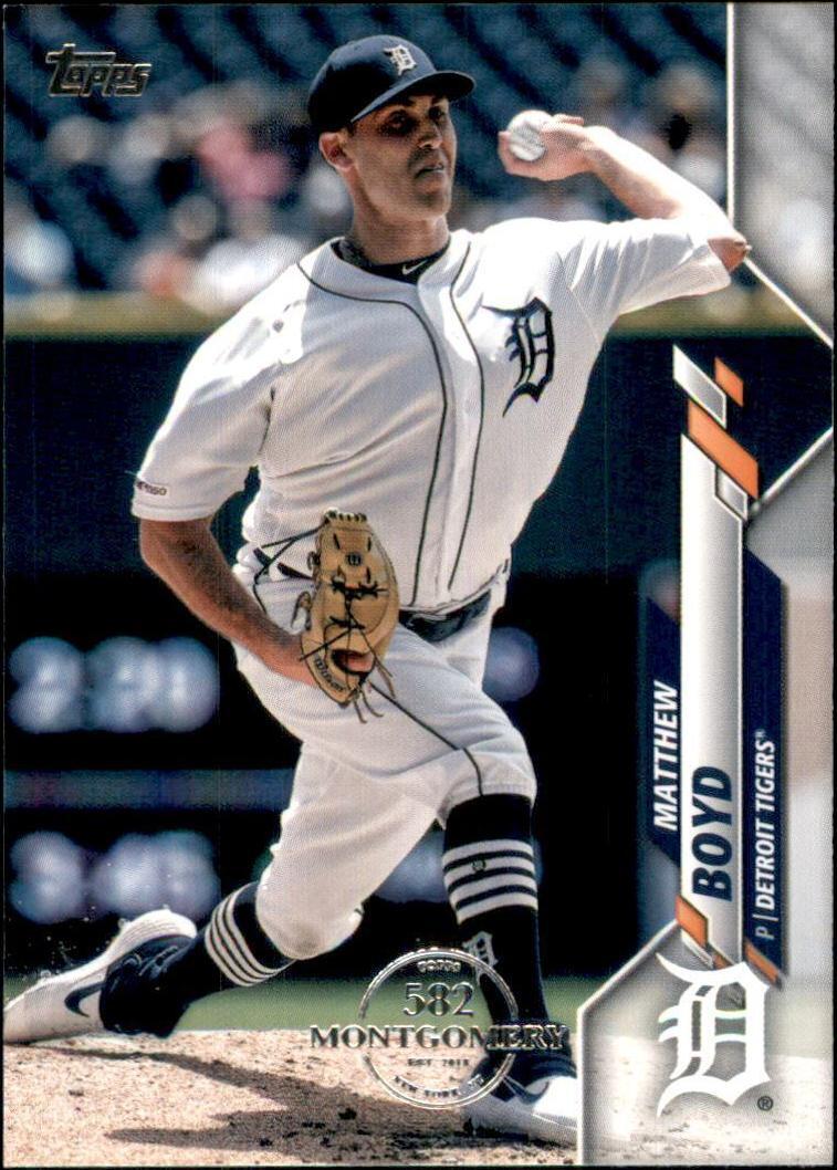 2020 Topps - Matthew Boyd #165 582 Montgomery Club for sale online | eBay
