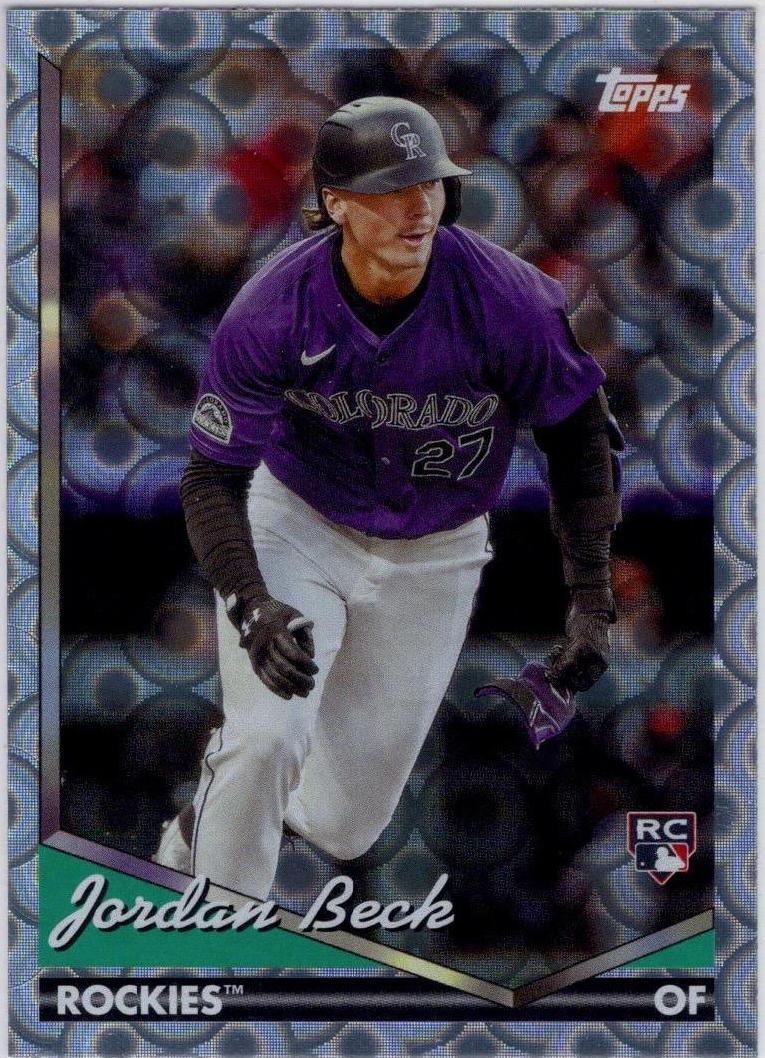 2024 Topps Archives - 1994 Topps Jordan Beck #273 Archives Foilboard ...