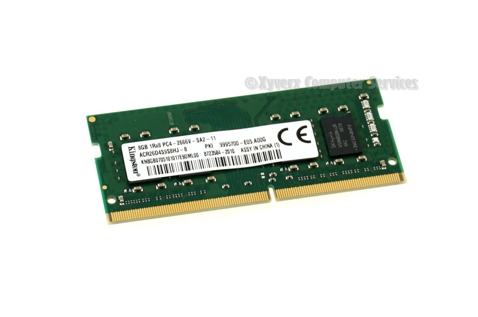 ACR26D4S9S8HJ-8 GENUINE KINGSTON LAPTOP MEMORY 8GB PC4-2666V ACR26D4S9S8HJ-8 GENUINE KINGSTON LAPTOP MEMORY 8GB PC4-2666V