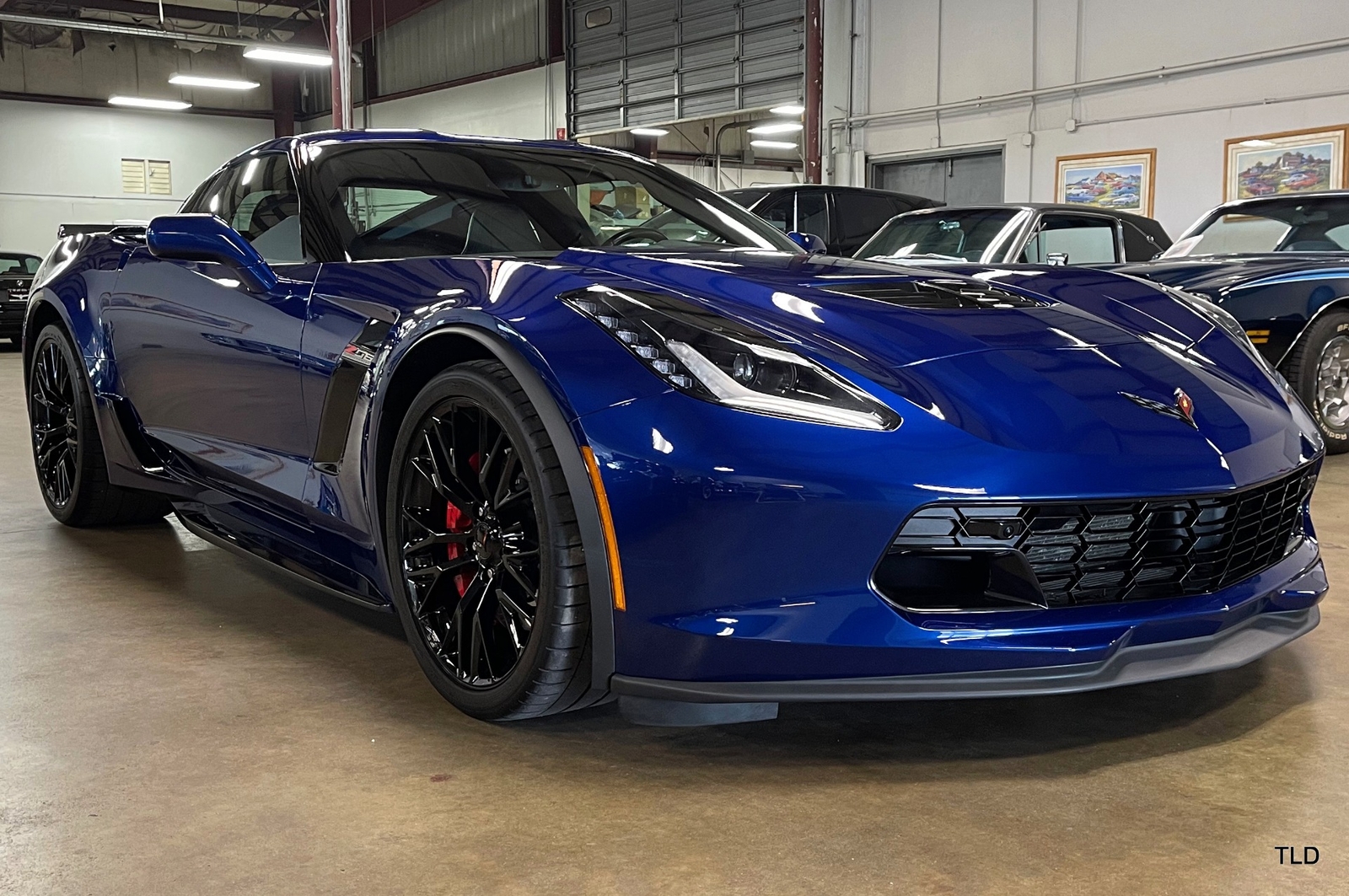 2017 Chevrolet Corvette, Blue-metallic With 8752 Miles Available Now ...