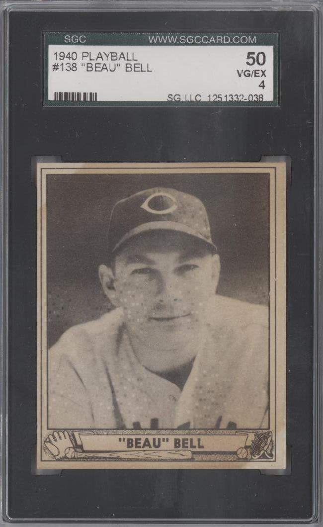 1940 Play Ball - Superman Ad Back #138 Beau Bell for sale online | eBay