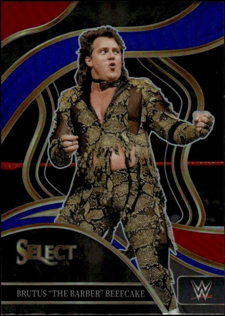 2024 Panini Select WWE - Ringside Brutus "The Barber" Beefcake #270 Red ...