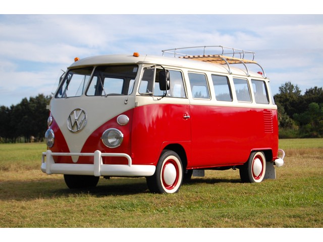 1974 Volkswagen Bus Vw 15 Window Kombi Vanagon Type2 T1 Split Window ...