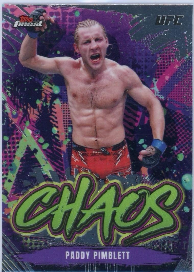 Las mejores ofertas en 2024 Topps Finest UFC - Paddy Pimblett #CHA-2 | eBay