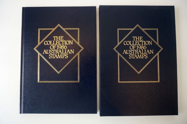 The Collection of 1986 Australian Stamps - Australia Post album ...